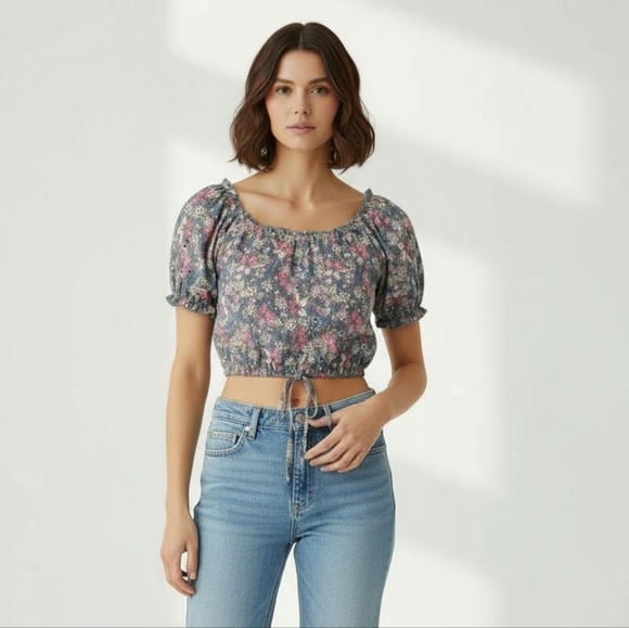 Jennifer & Grace | Tops | Jennifer Grace Womens Medium Pink And Green ...